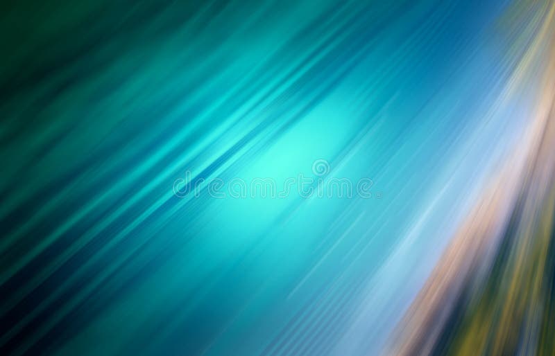 Abstract Blue Light Wave Effect Texture. Blurred Turquoise Water ...