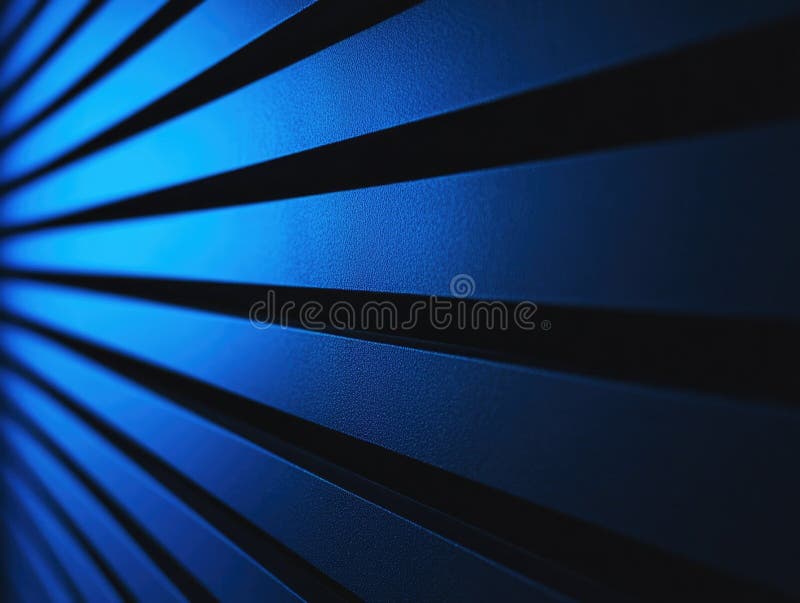 Geometric Abstract with Blue Light Reflection Stock Photo - Image of ...