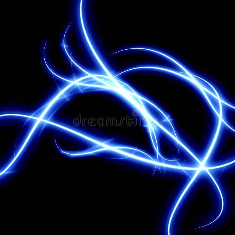 Abstract blue line stock illustration. Illustration of design - 5211691
