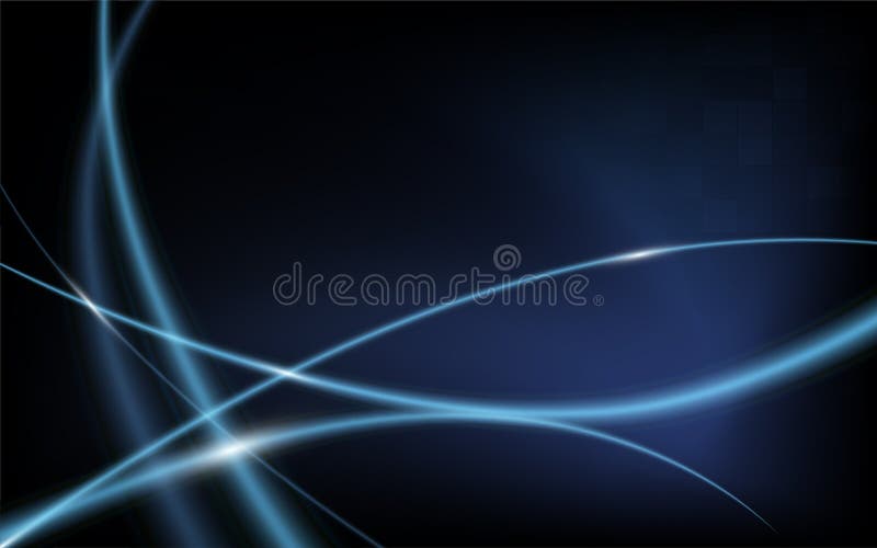 Abstract Blue Line Design Background Template Stock Vector ...