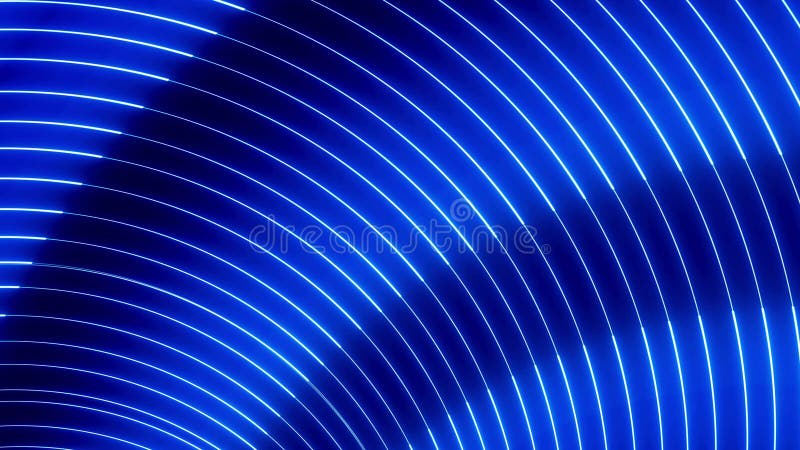 Abstract Blue Line with Glowing Light. Glowing Blue Line Modern Motion ...