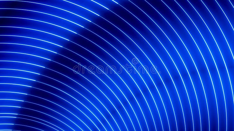 Abstract Blue Line with Glowing Light. Glowing Blue Line Modern Motion ...