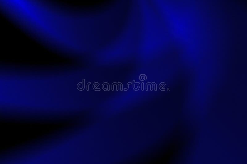 Abstract Blue Lines Over Black Background Stock Illustration ...