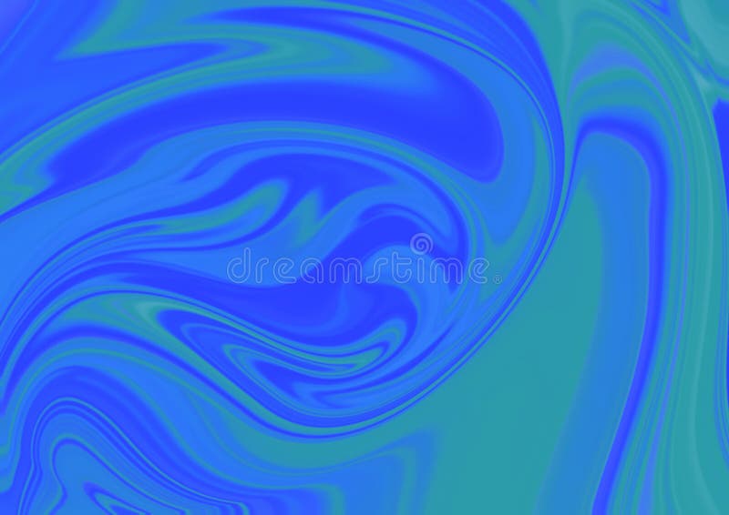 Abstract Blue Liquid Background Decoration Stock Illustration ...