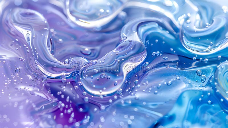 Abstract Blue Liquid Background Illustration Stock Illustration ...