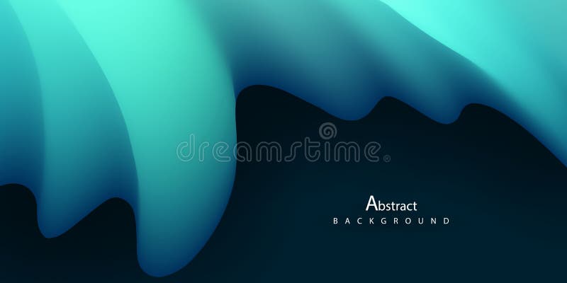 Abstract Blue Liquid Gradient Background Concept for Your Graphic ...