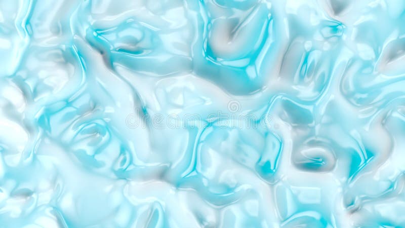Abstract Blue Liquid Wave Background. 3d Render Illustration Stock ...