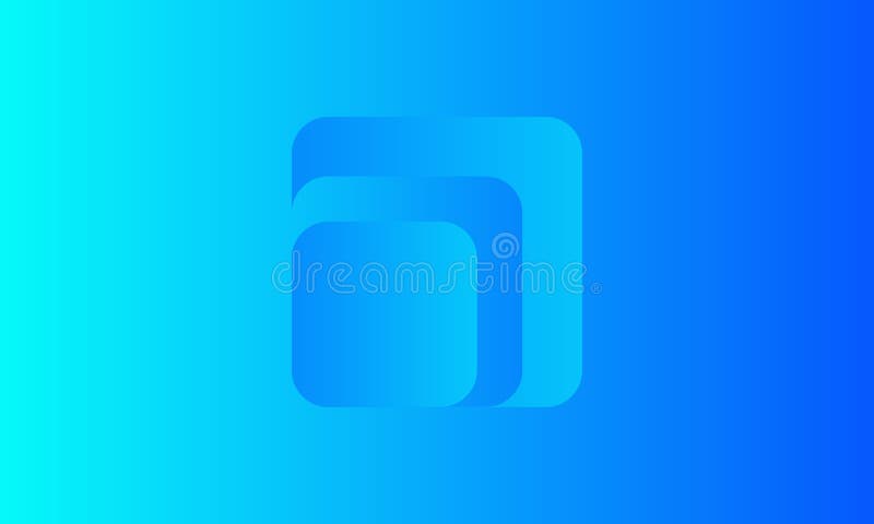 Abstract Blue Logo Symbol Icon Shape Design Stock Illustration ...