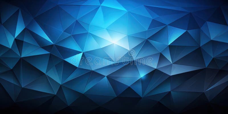 Abstract Blue Low Poly Background Texture for Design Projects ...