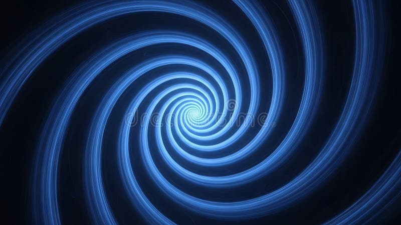 Abstract Blue Luminous Spiral Vortex Stock Illustrations – 3,055 ...