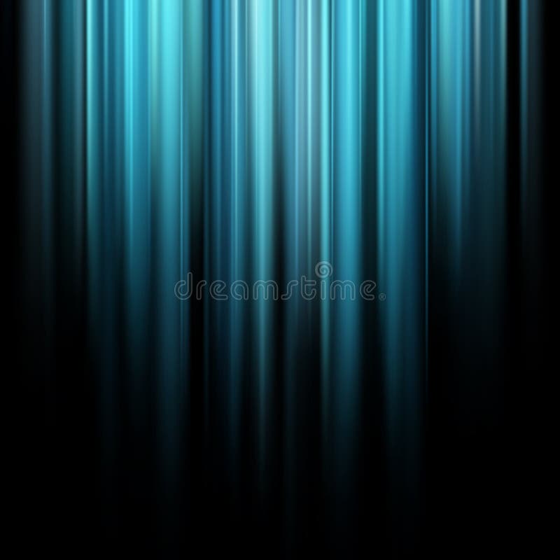 Abstract Blue Magic Light Rays Over Dark Background. EPS 10 Stock ...