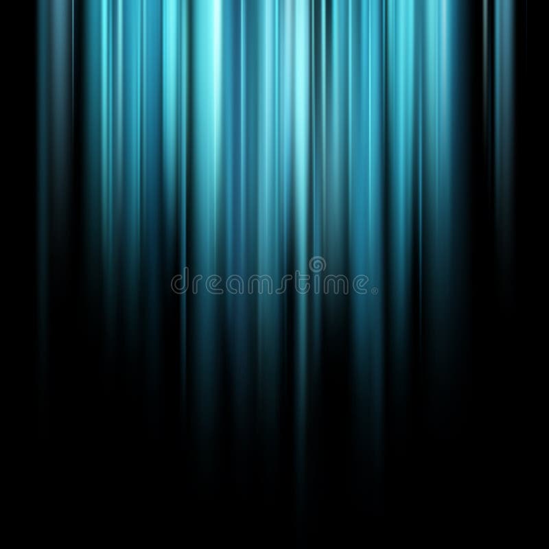 Abstract Blue Magic Light Rays Over Dark Background. EPS 10 Stock ...