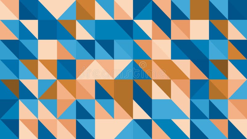 Abstract Blue of Many Triangles Background for Use in Design Stock ...