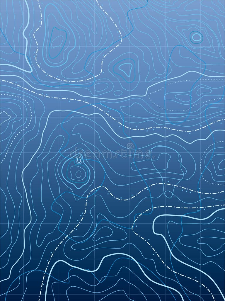 Blue Topographic Map Stock Illustrations – 6,882 Blue Topographic Map ...