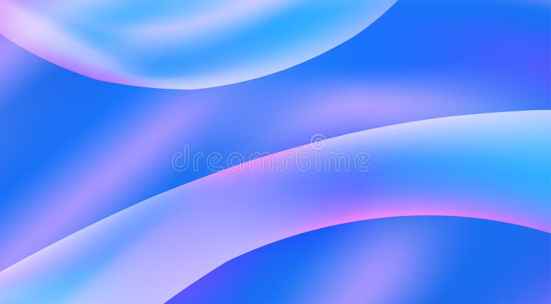 Abstract Blue and Mauve Gradient Background with Smooth Shapes. Vector ...