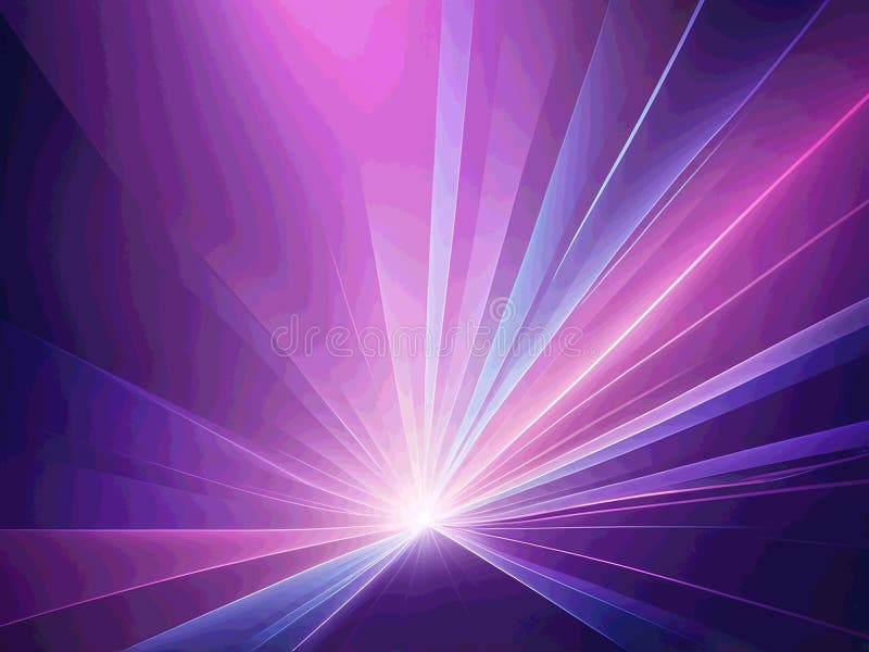 Abstract Blue, Mauve and Purple Background Illustration with Rays Neon ...