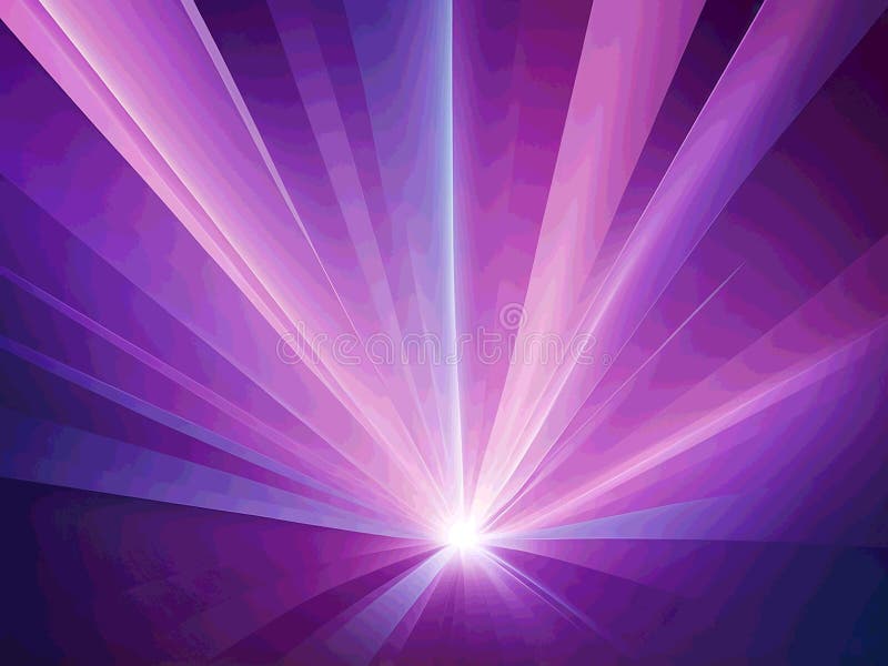 Abstract Blue, Mauve and Purple Background Illustration with Rays Neon ...