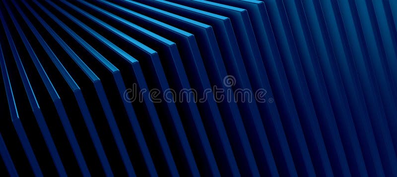The Abstract Blue Metal Pattern Background. 3D Illustration Stock ...
