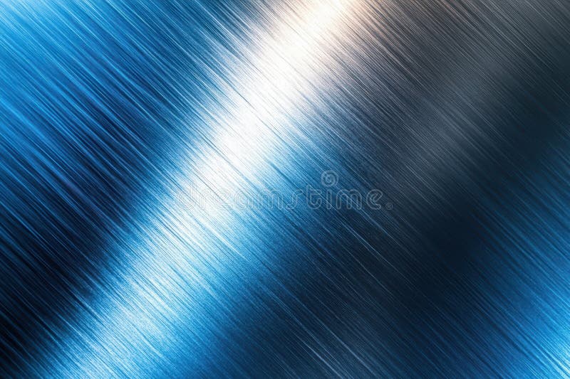 Abstract Blue Metallic Background with Smooth and Subtle Gradient ...