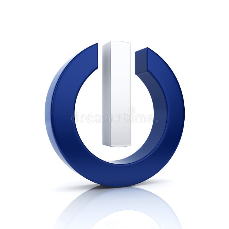 Power symbol stock illustration. Illustration of square - 11416015