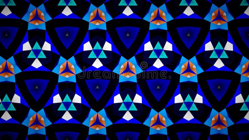 Abstract Blue Mirage Bokeh Pattern Background. Stock Image - Image of ...