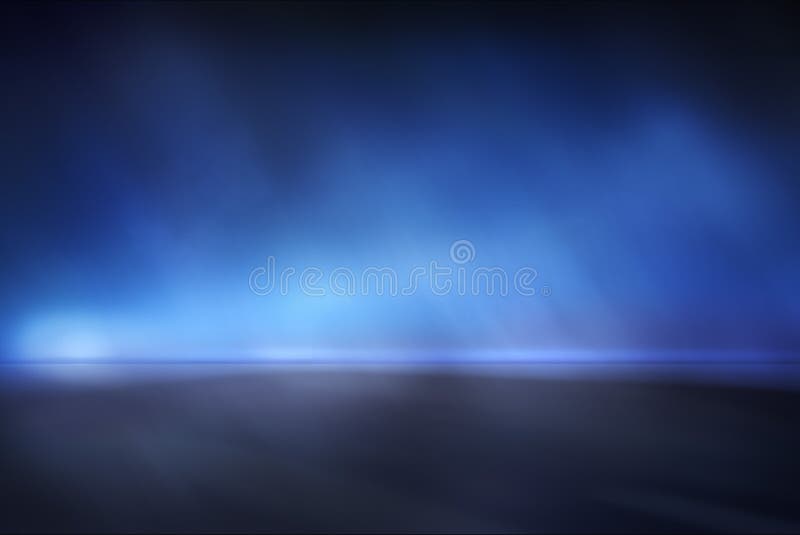 Abstract Blue Mist Studio Background. Stock Illustration - Illustration ...