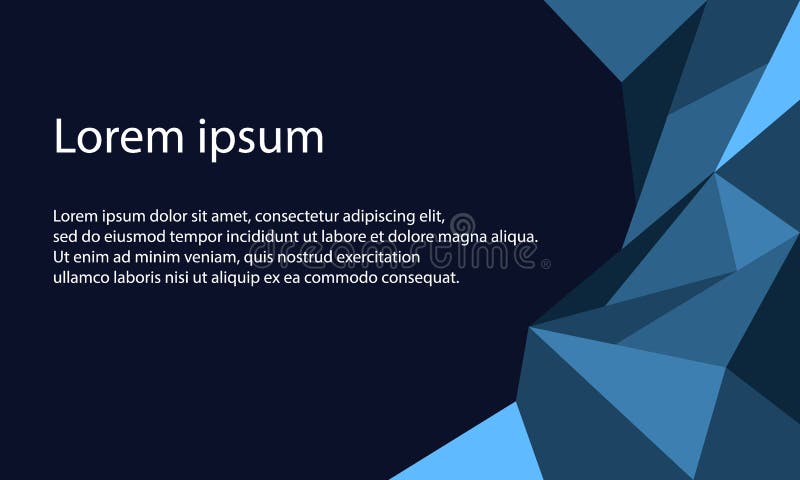 Abstract Blue Modern Business Card Background Stock Vector ...