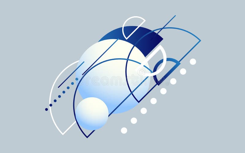 Abstract Blue Modern Technology Background. Vector Illustration Stock Illustration ...