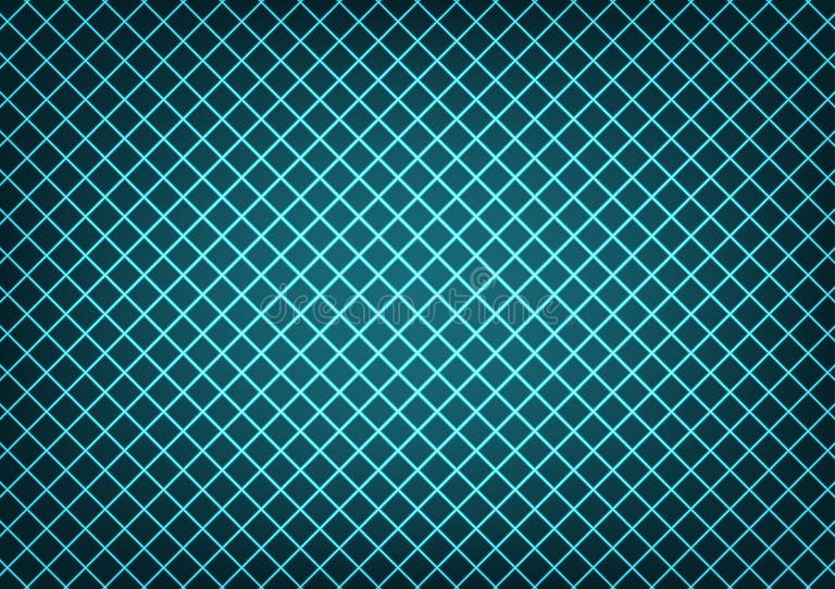 Abstract Blue Neon Net Technology Light Line Pattern Background Stock ...