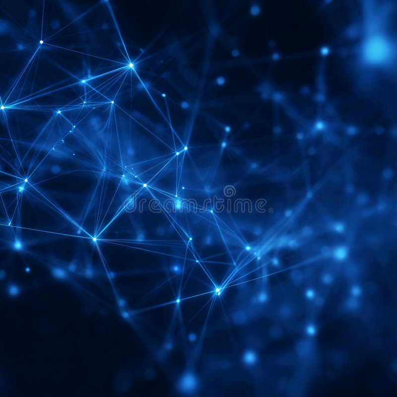 Abstract Blue Network Background Stock Illustrations – 641,657 Abstract ...