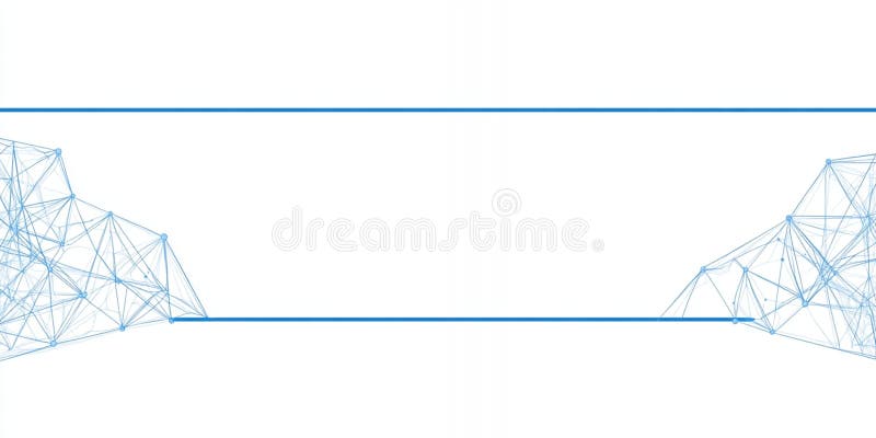 Abstract Blue Network Digital Background Modern Design Elegant ...