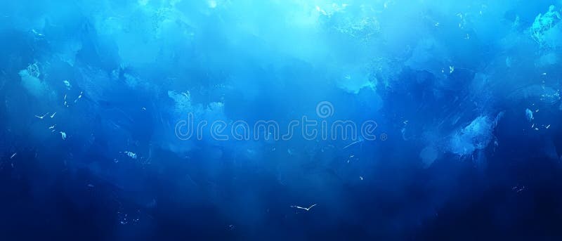 Abstract Blue Ocean Deep Sea Underwater Background Texture Image Stock ...