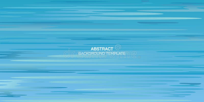 Abstract Blue Ocean Surface Vector Illustration. Abstract Clear Water ...
