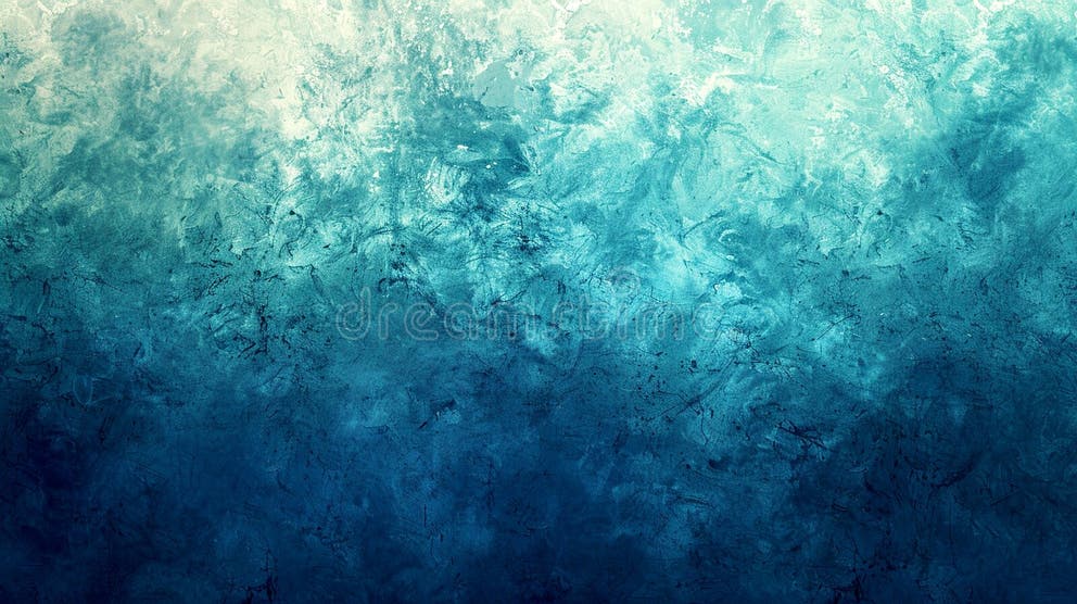 Abstract Blue Ocean Wave Texture with Gradients Under Soft Lighting in ...
