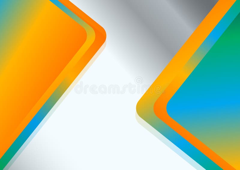 Abstract Blue and Orange Background Design with Space for Your Text ...