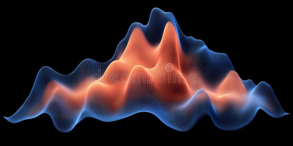 Abstract Blue Orange Digital Stock Illustrations – 275,066 Abstract ...