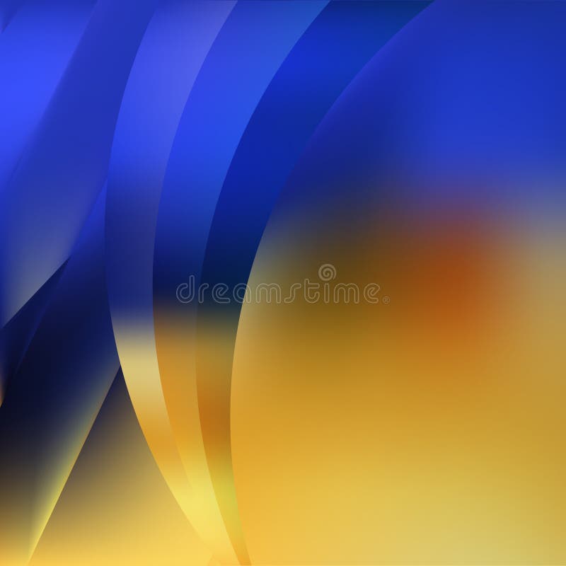 Abstract Blue and Orange Graphic Background Stock Vector - Illustration ...
