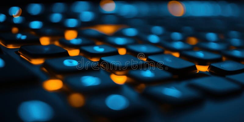 Technology Background Blue Glow Light Stock Illustrations – 308,203 Technology Background Blue ...