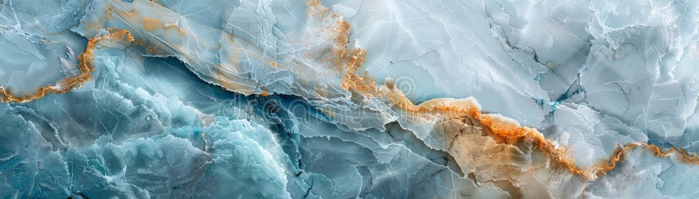 Abstract Blue and Orange Marble Texture Stock Illustration ...