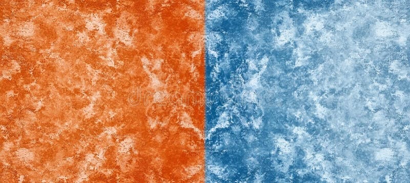Abstract Blue Orange Texture Background Grunge Rustic Wall Design ...