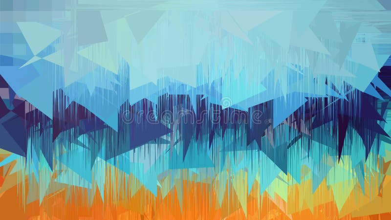 Abstract Blue and Orange Texture Background Image Stock Vector ...