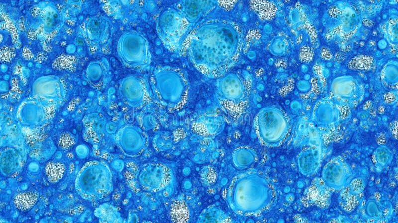 Abstract Blue Organic Cellular Pattern Texture Stock Image - Image of ...
