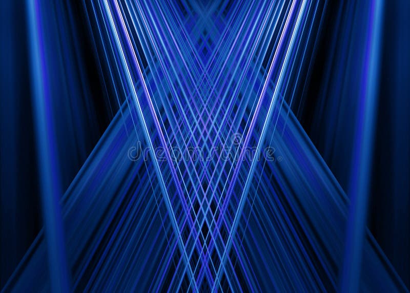 Blue Light Beams Background Stock Illustration - Illustration of ...