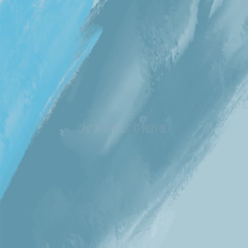 Abstract Blue Paint Background. Vector Color Art Stock Vector ...