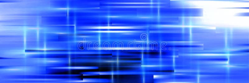 Abstract Blue Panoramic Background for Use in Design Stock Illustration ...