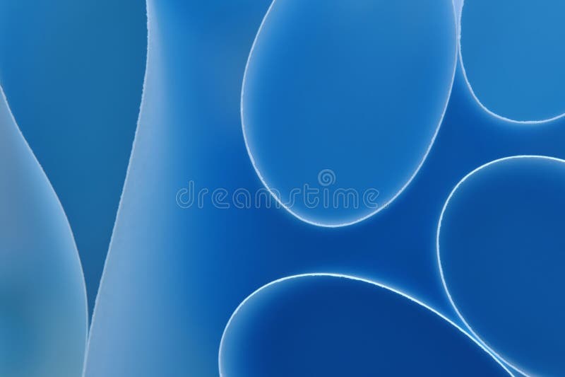 Abstract, Blue Paper Background with Smooth Lines. Stock Photo - Image ...