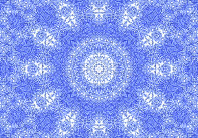 Abstract Blue Pattern Background Stock Illustration - Illustration of ...