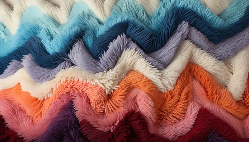 Abstract Blue Pattern, Fish Wave, Vibrant Colors, Underwater Elegance ...