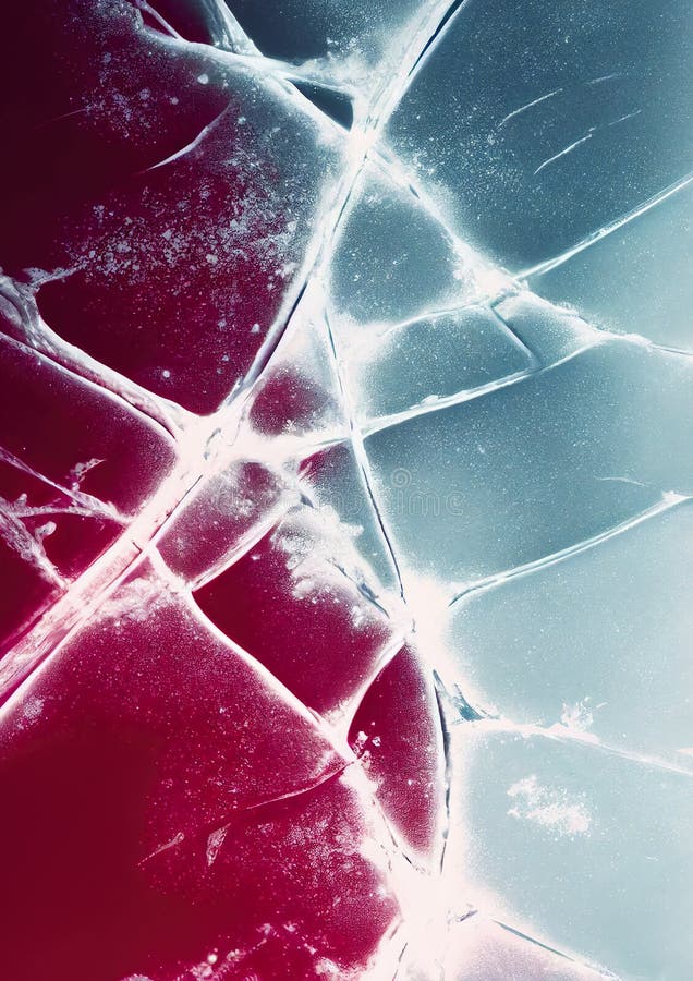 Abstract Blue-pink Ice Background Stock Illustration - Illustration of ...