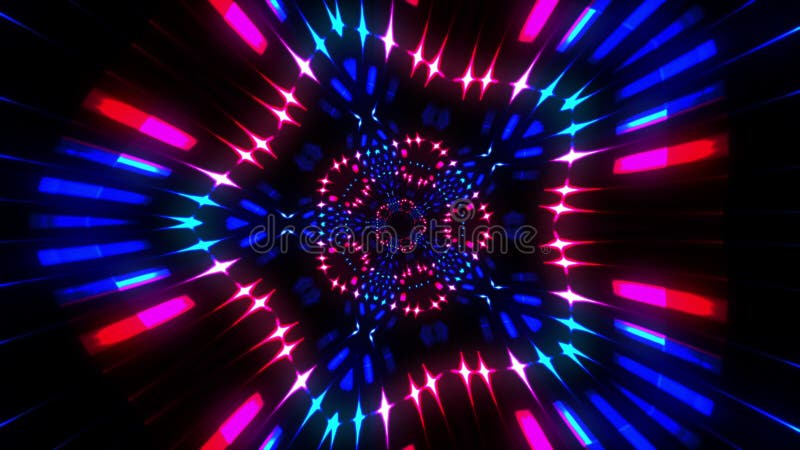 Blue Light Rays Forming Geometric Pattern Stock Photo - Image of high ...
